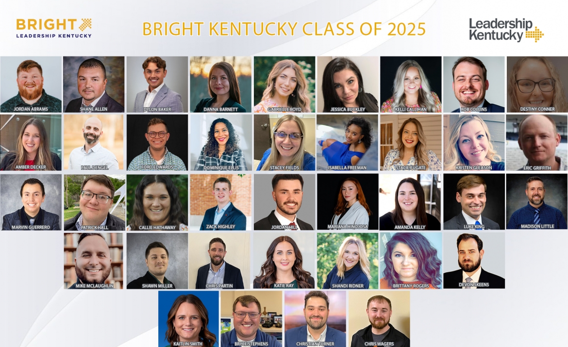 Leadership Kentucky Announces 2025 BRIGHT Kentucky Class